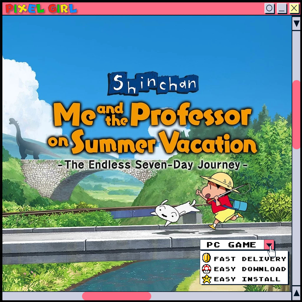 [PC Game] Shin Chan: Me and the Professor on Summer Vacation PC Digital ...