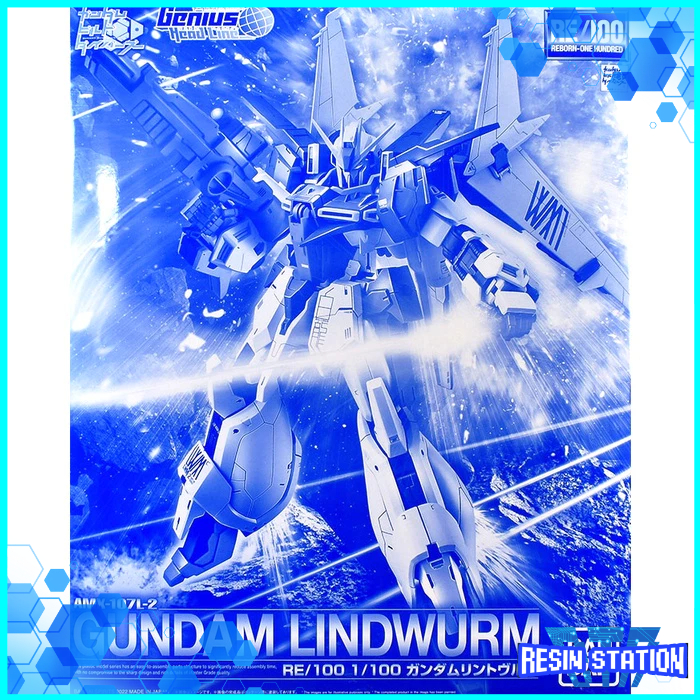 RE/100 Gundam Lindwurm GUNDAM BUILD DIVERS BANDAI GUNPLA MODEL KITS ...