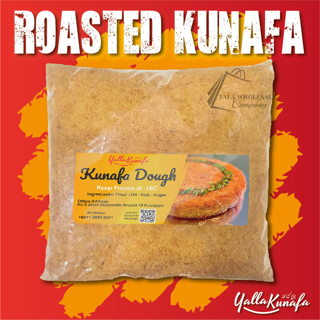 Roasted Kunafa Dough 500g - 1 kg Original by Yalla Kunafa | Shopee Malaysia