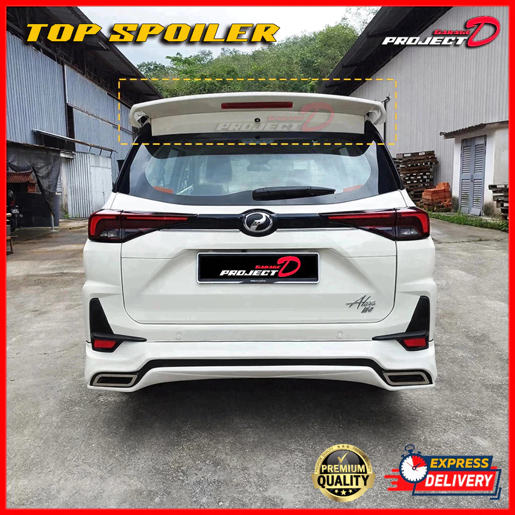 💥Ready Stock💥 PERODUA NEW ALZA 2022 / TOYOTA VELOZ SPOILER **Voltex ...