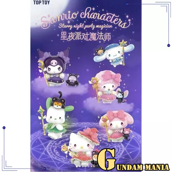 【GENUINE】TOPTOY Sanrio Starry Night Party Magician Series Blind Box ...