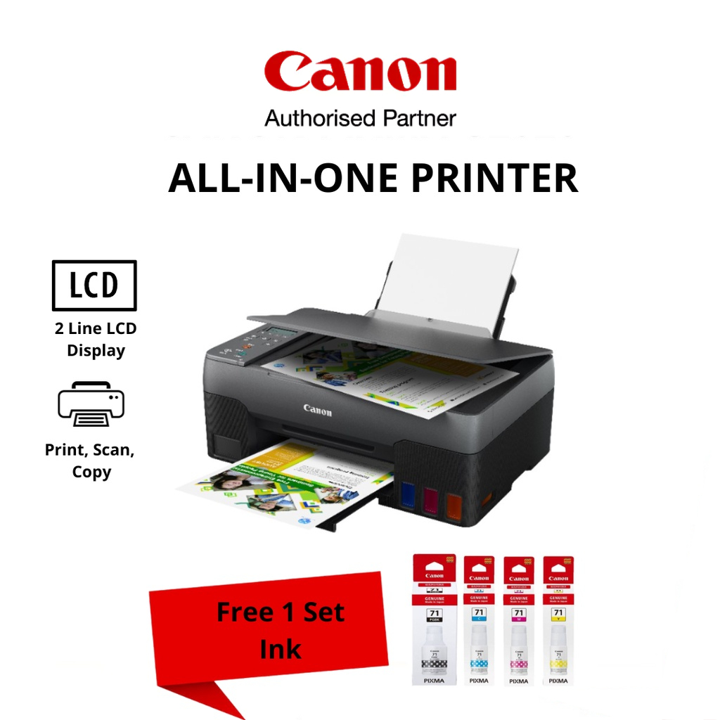 Canon PIXMA G2020 Ink Efficient G Series Printer | Shopee Malaysia