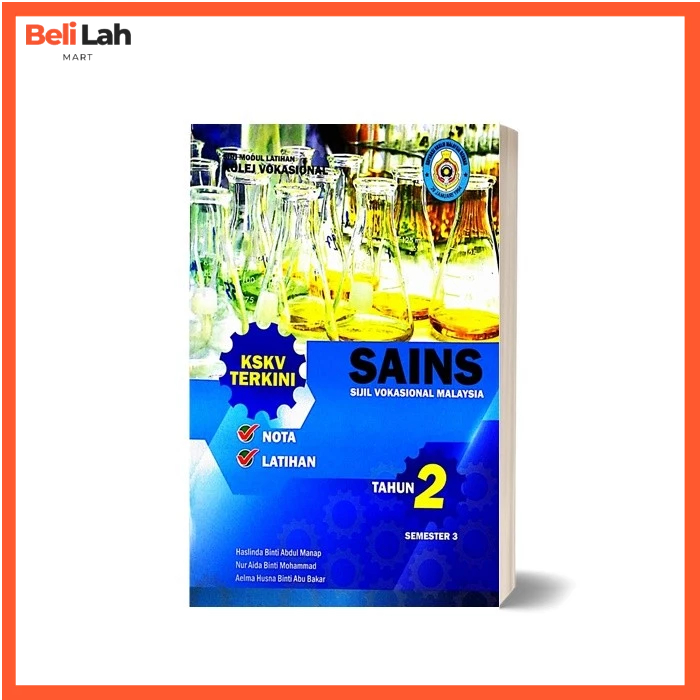 Siri Modul Latihan Kolej Vokasional: Sains Tahun 2 Semester 3 | Shopee Malaysia