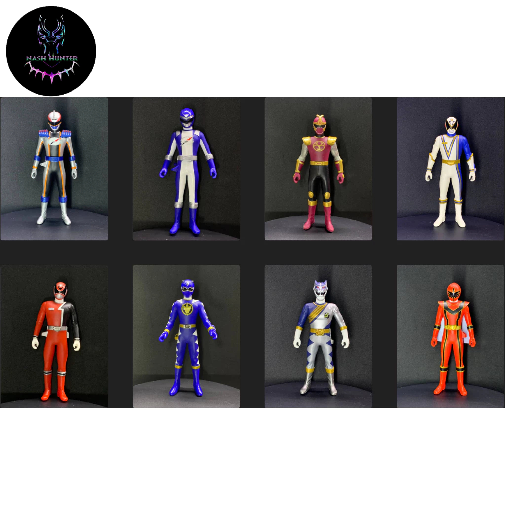 Power Rangers / Sentai Hero Series (SOFT VINYL/SOFUBI FIGURE) (6.5 ...