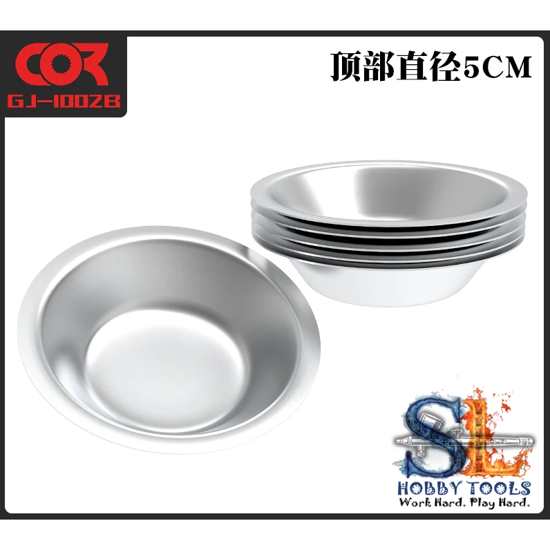 COR GJ-1002 Gundam Plastic Model Hobby Paint Tray / Color Plate 6pcs ...