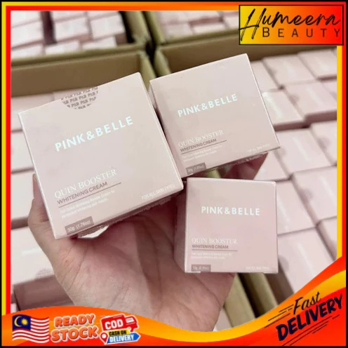 (ORIGINAL) QUIN BOOSTER PINK&BELLE WHITENING CREAM | Shopee Malaysia