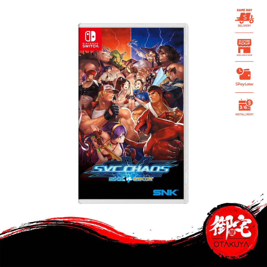 【5.25 SALE】Nintendo Switch SNK VS. CAPCOM SVC CHAOS (English Version) | Shopee Malaysia