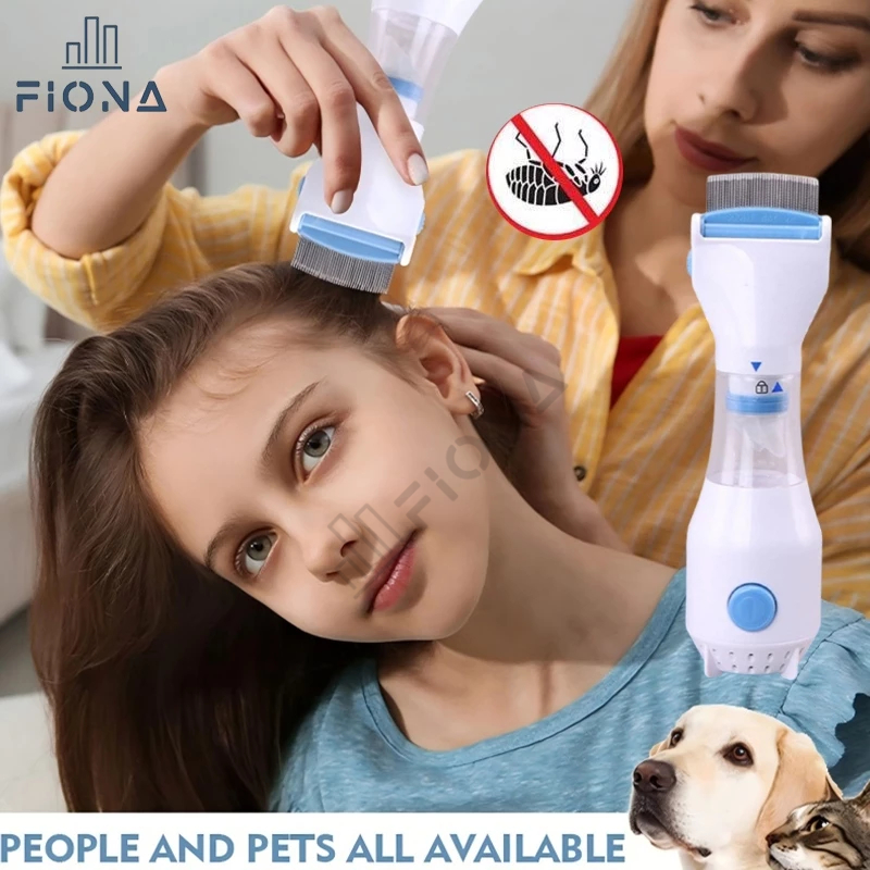 [Fiona] Pet Electric Flea Comb Cat Puppies Fleas Treatment Safe Pets ...