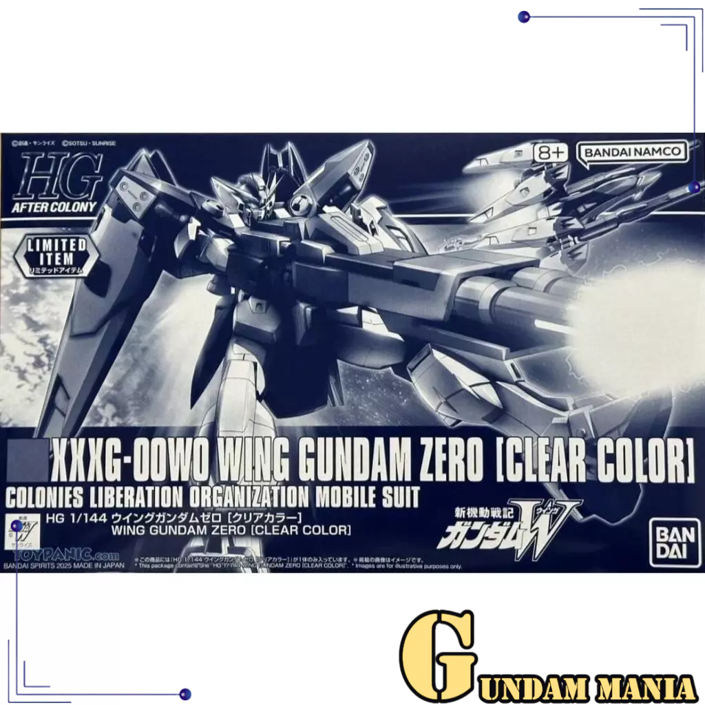(HGAC)Bandai Limited Item Wing Gundam Zero (Clear Color) | Shopee Malaysia