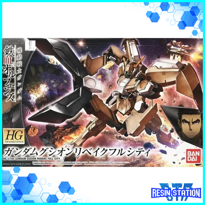 HG IBO Gundam Gusion Rebake Full City 1/144 IRON BLOOD ORPHANS BANDAI ...