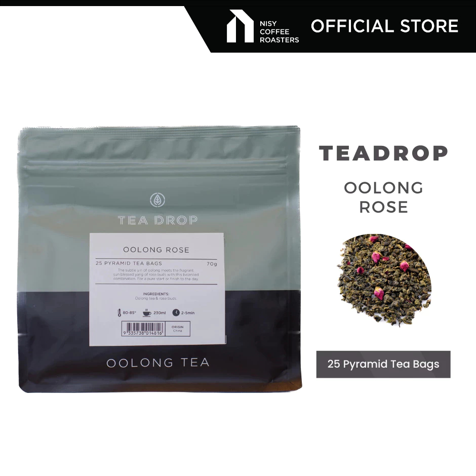 TEA DROP - Oolong Rose 25 tea bags | Shopee Malaysia