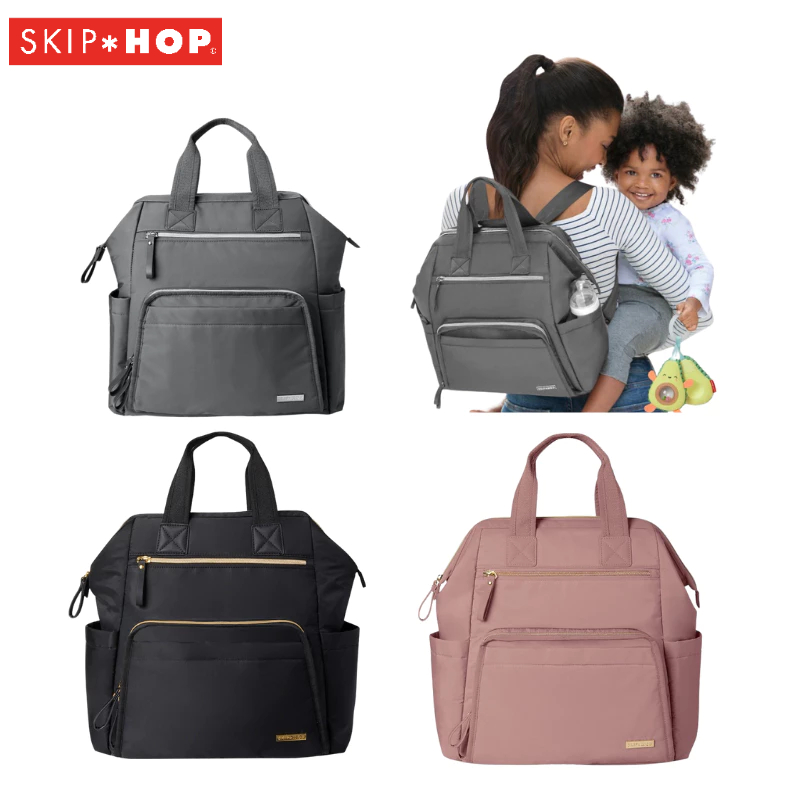 Skip Hop Main Frame Wide Open Backpack/Diaper Bag/Maternity Bag/Large ...