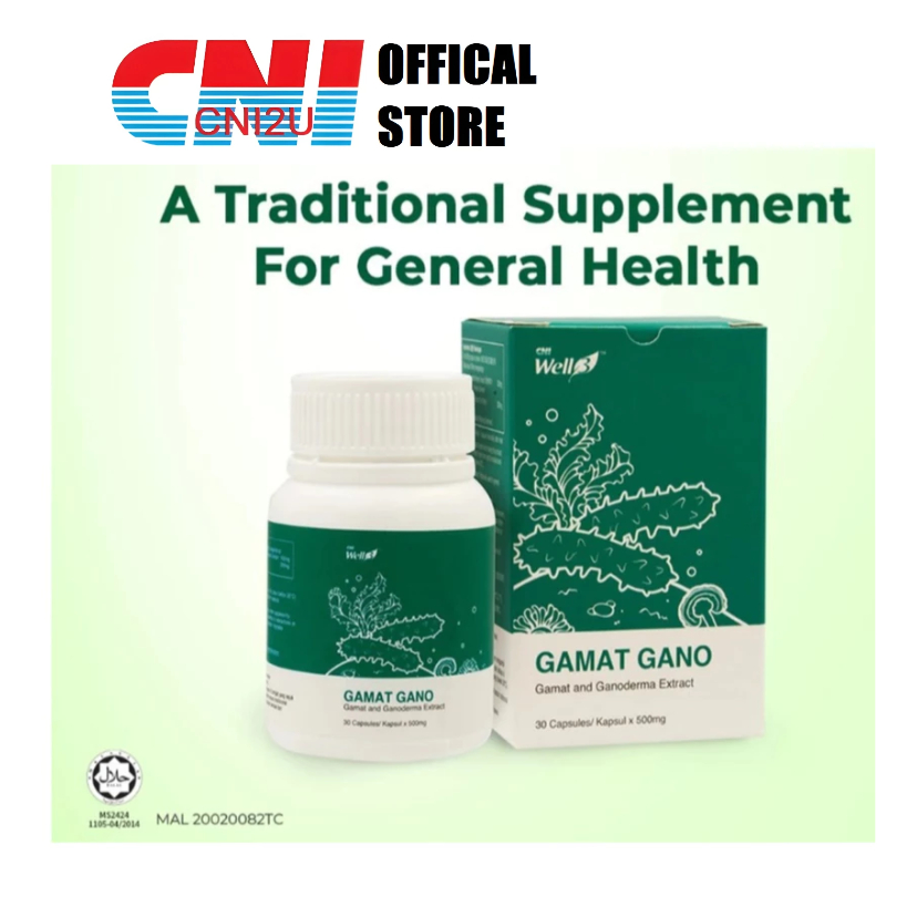 CNI Kapsul Gamat Gano (30's x 500mg) | Shopee Malaysia