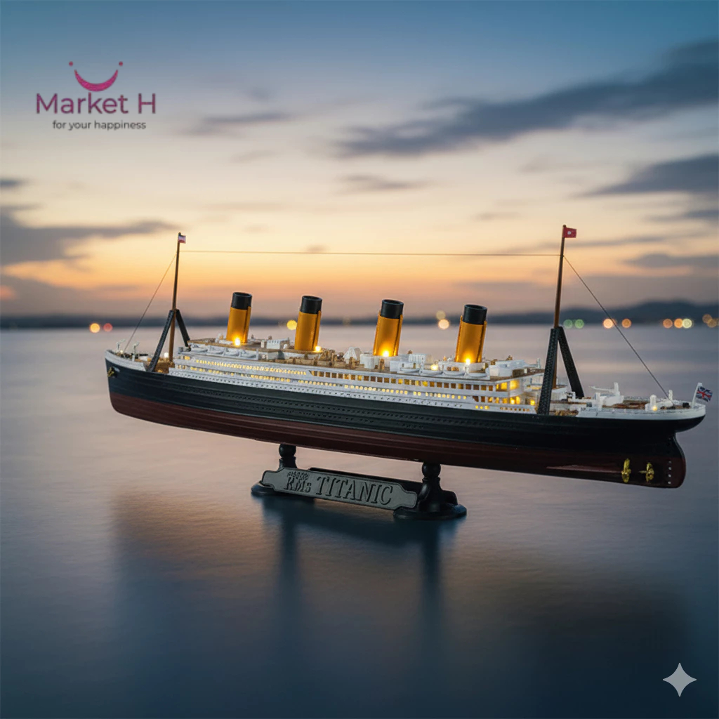 Academy Titanic Model Kit [1/1000] MCP – RMS Titanic | Easy Snap-Fit ...