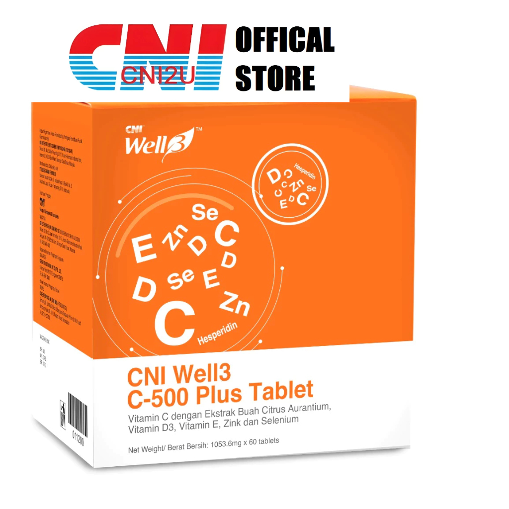 CNI Well3 C500 Plus Tablet (60 Tablets ) | Shopee Malaysia