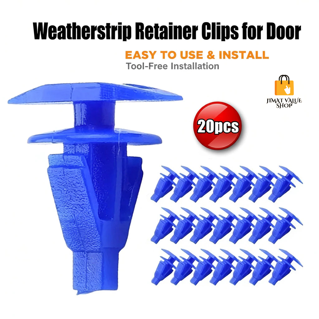 Universal Weatherstrip Retainer Clips / Klip Penahan Jalur Cuaca ...