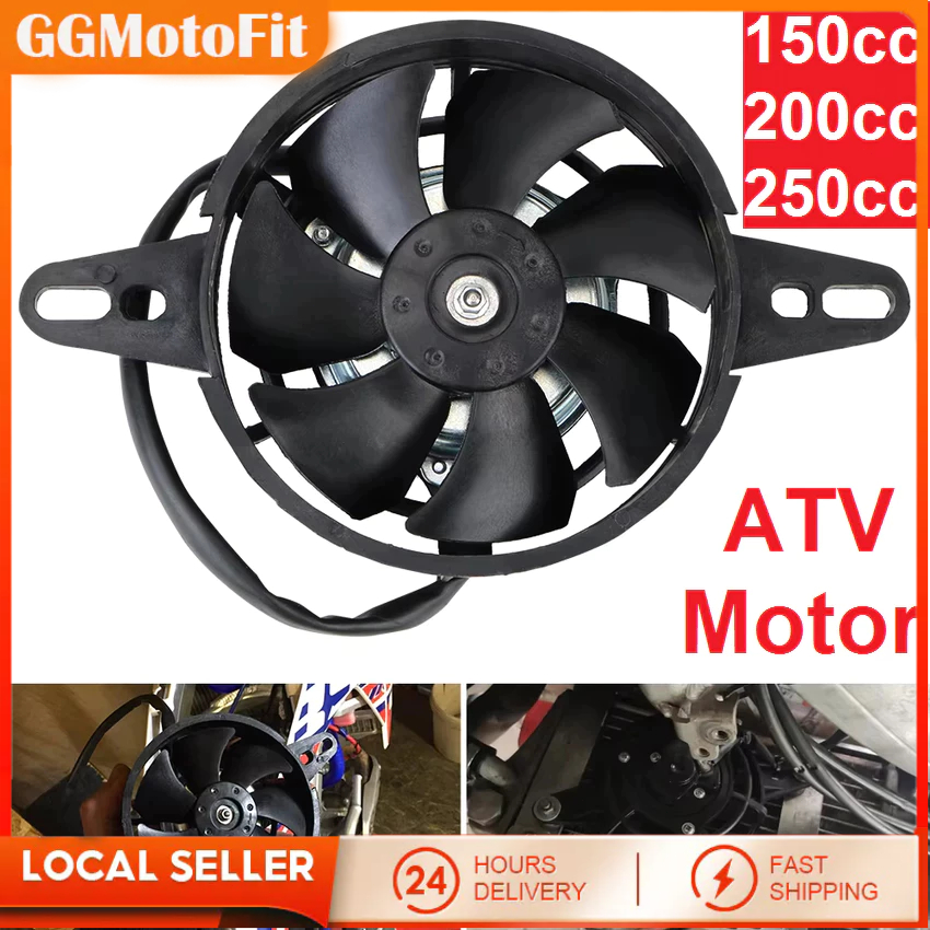 KIPAS RADIATOR STANDARD Y15 LC 135 COOLING FAN LC135 FZ150 FZ 150 ...