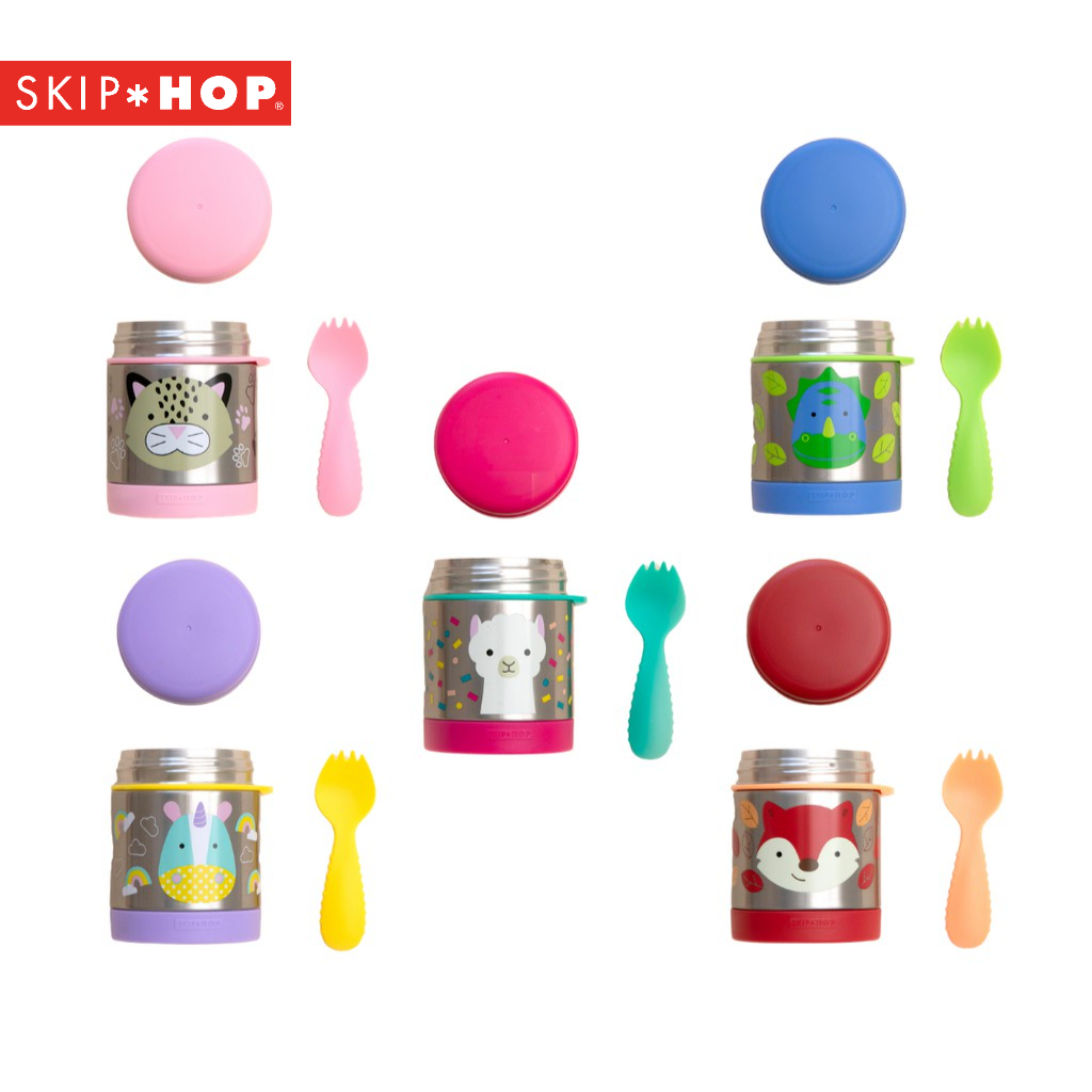 Skip Hop Zoo Insulated Food Jar - 325ml/Thermos food/keeps food warm 7 ...