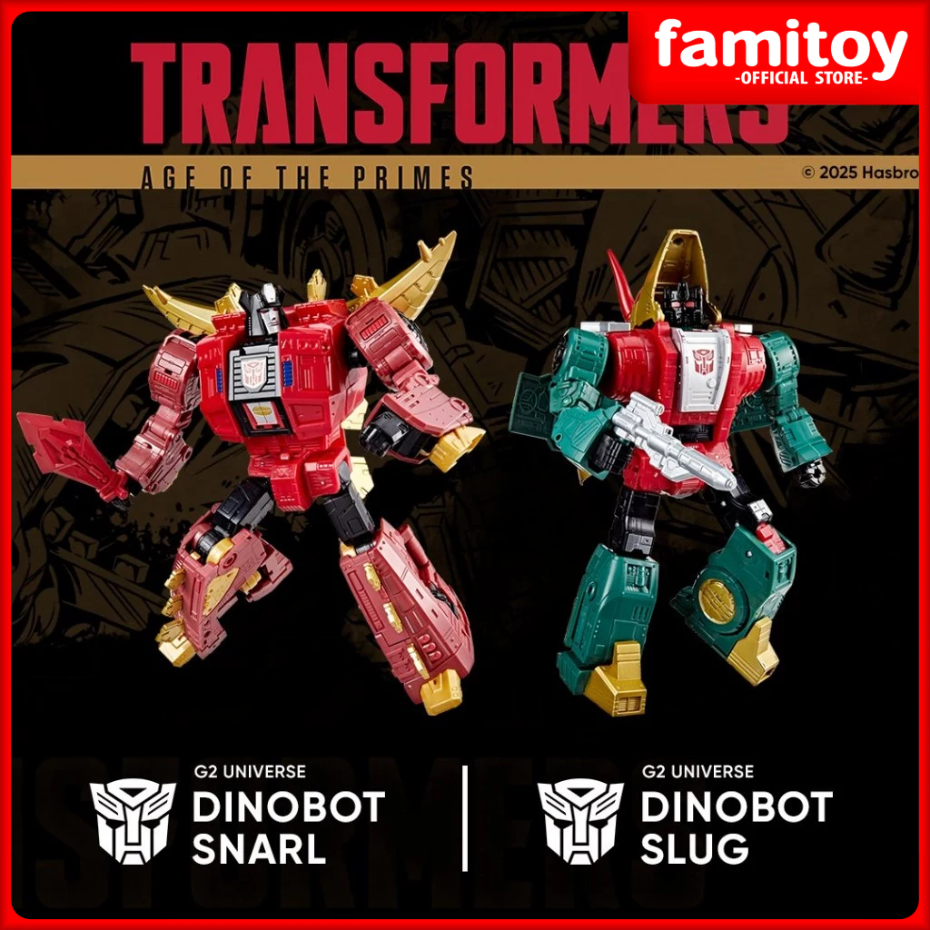 Hasbro Transformers Age of the Primes G2 Universe Dinobot Slug and G2 ...