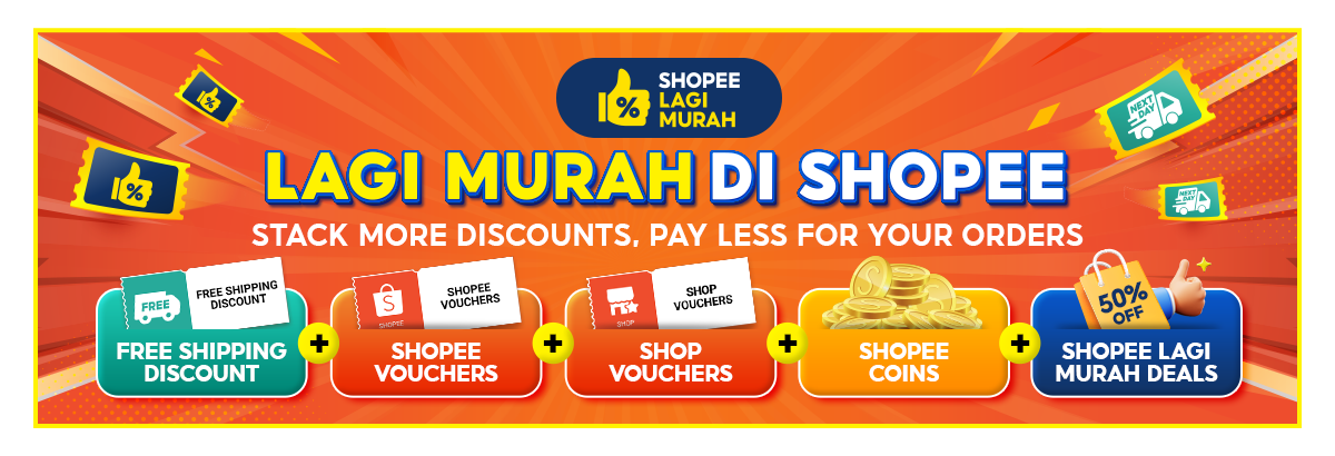 Jun 25 Mid Year Payday Sale 2025 | Shopee Lagi Murah 50% Off Daily ...