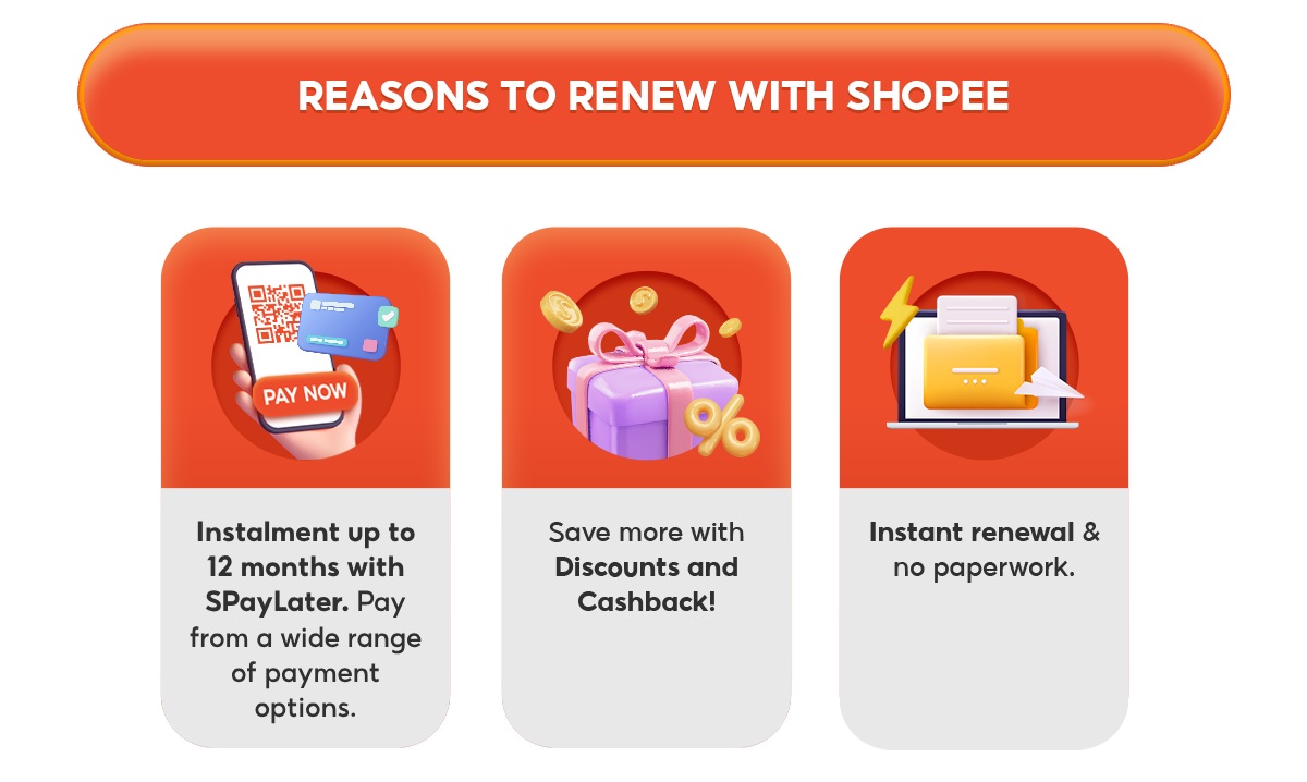Shopee Car Insurance 2025 | Renew Your Car Insurance Online | Shopee ...