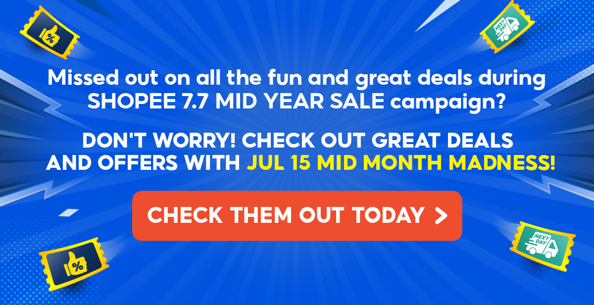 Shopee 7.7 Mid Year Sale 2025 | Shopee Lagi Murah 50% Off Daily