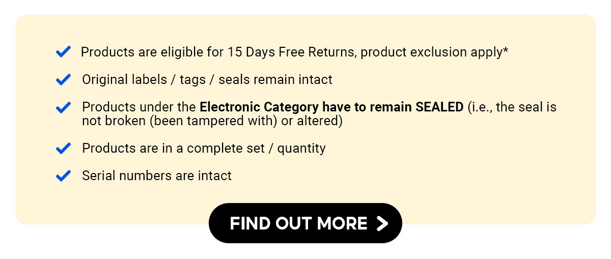 Shopee 15 Days Free Returns 2026 | Change Of Mind Returns with No ...