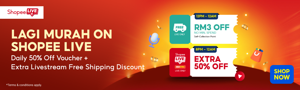 Shopee Lagi Murah 2026 | Daily 50% Off | Shopee Malaysia