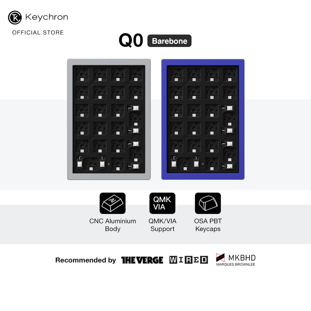 [Up to 30% Off] Keychron Q0 Number Pad (Barebone) | CNC Aluminium Body ...
