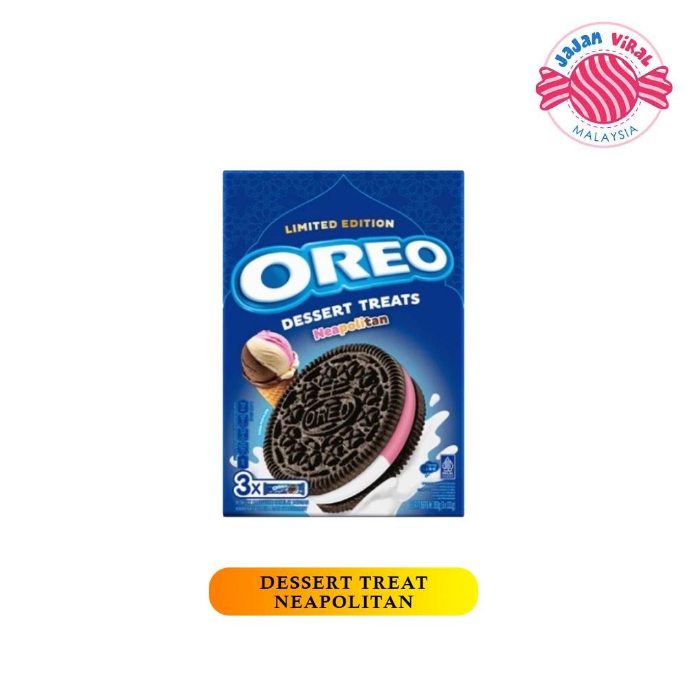 LIMITED EDITION OREO DESSERT TREATS NEAPOLITAN 3 PACK | Shopee Malaysia