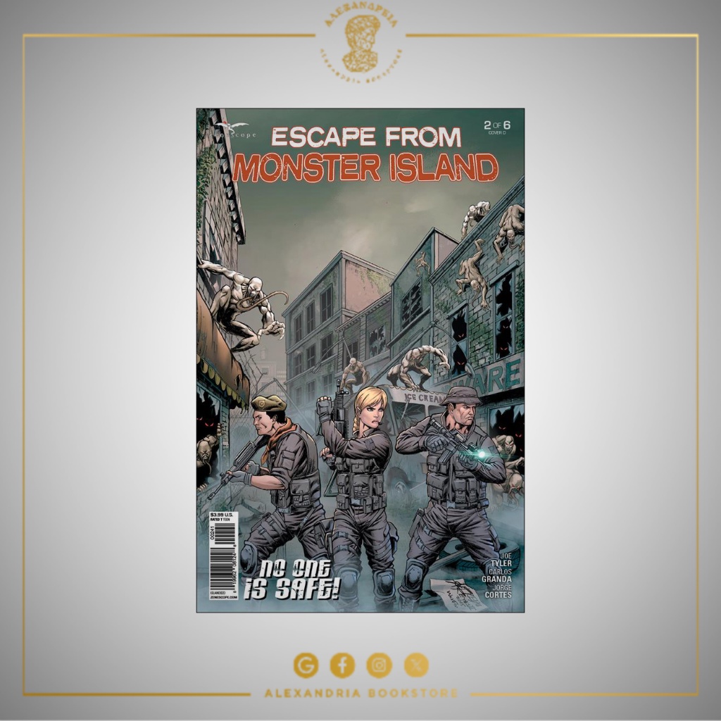 Zenescope Entertainment Escape from Monster Island Vol 1 2 | Shopee ...