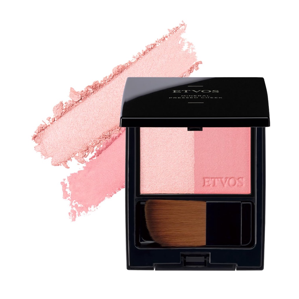 ETVOS Mineral Pressed Cheek SPF20 PA++ 4.5g #Sherry Coral (Direct from Japan) | Shopee Malaysia