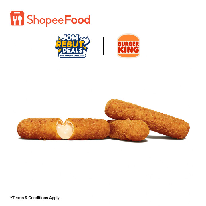 (West Malaysia) Burger King: Mozzarella Cheese Stick Medium (Sales ...