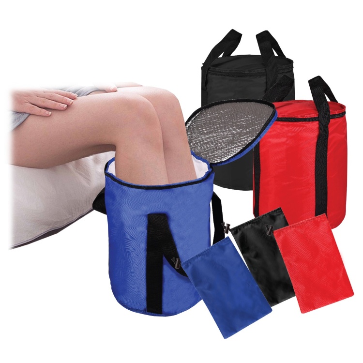 Foldable Foot Spa Soaking Bag (Black / Red / Blue) | Shopee Malaysia