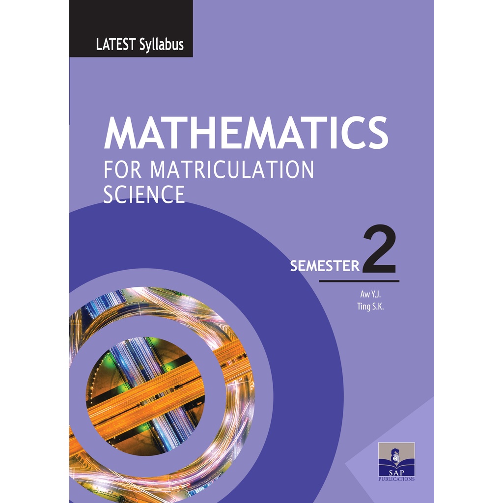 SAP: For: Mathematics (Science): Matriculation 2: 9789673218479 ...