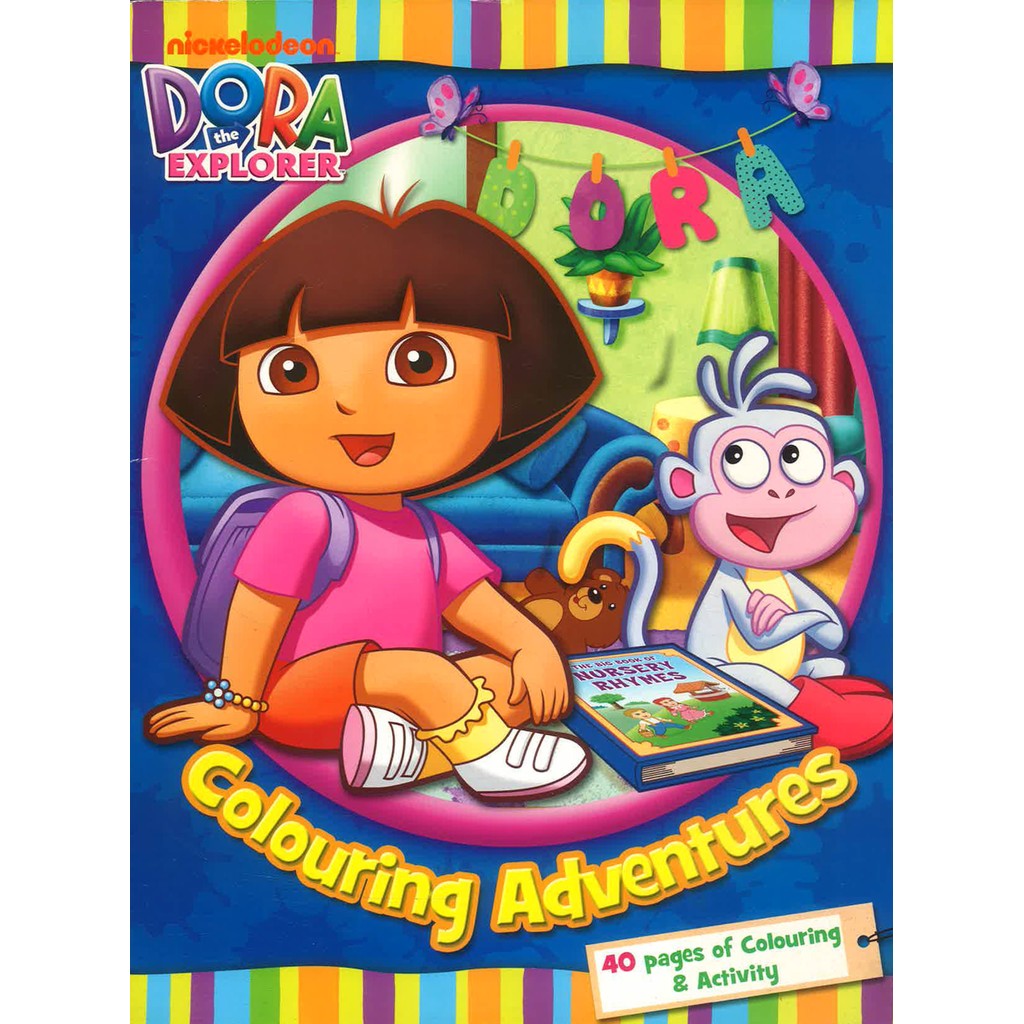 (BBW) DORA THE EXPLORER COLORING ADVENTURES (ISBN: 9555661000209 ...