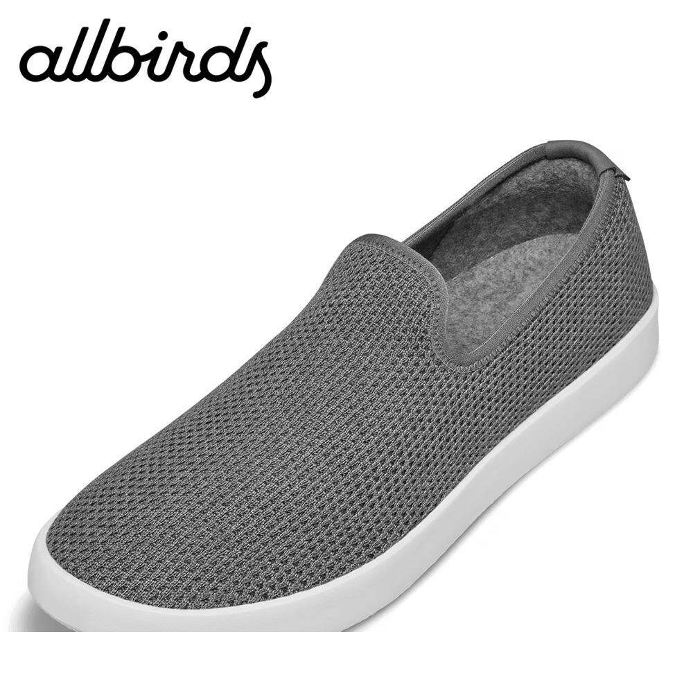 Allbirds Mens Tree Lounger Lifestyle Shoe Mist (White) | Shopee Malaysia
