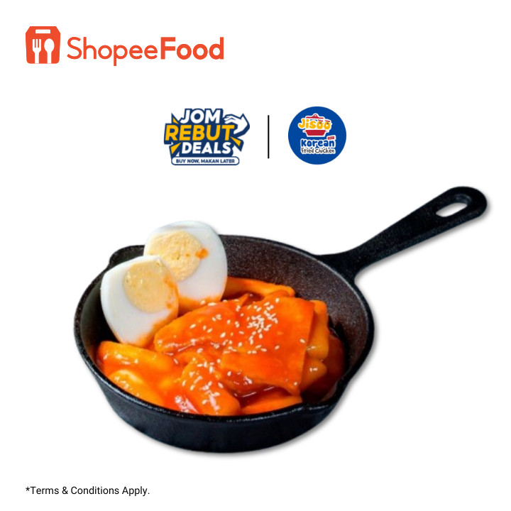 Jisoo Korean Fried Chicken - Original Tteokbokki with Egg | Shopee Malaysia