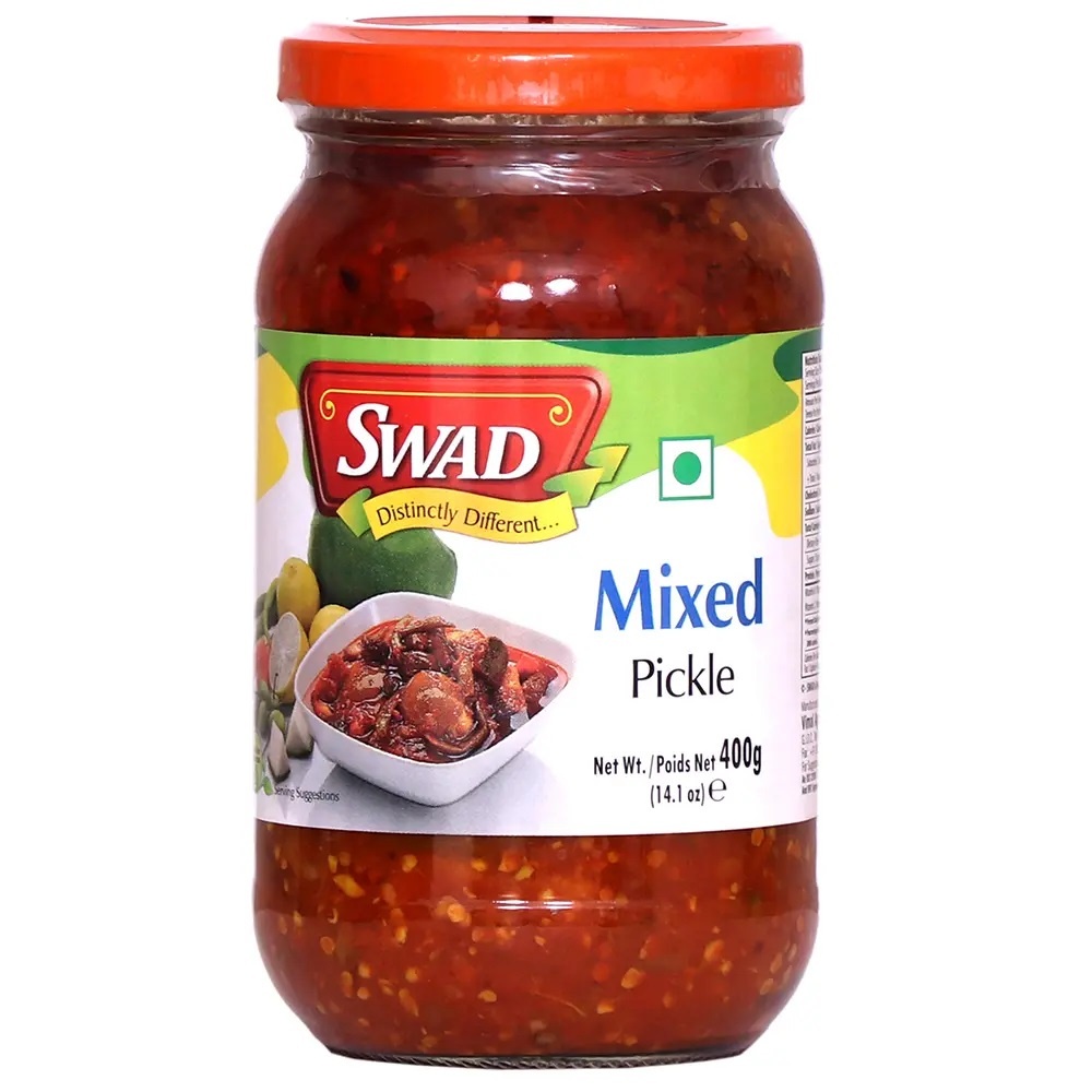 SWAD Mixed Pickle 400gm (Product of India) Export pack | Premium ...
