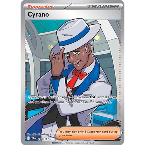 Cyrano - Full Art Ultra Rare - Pokemon Surging Sparks Singles | Shopee ...