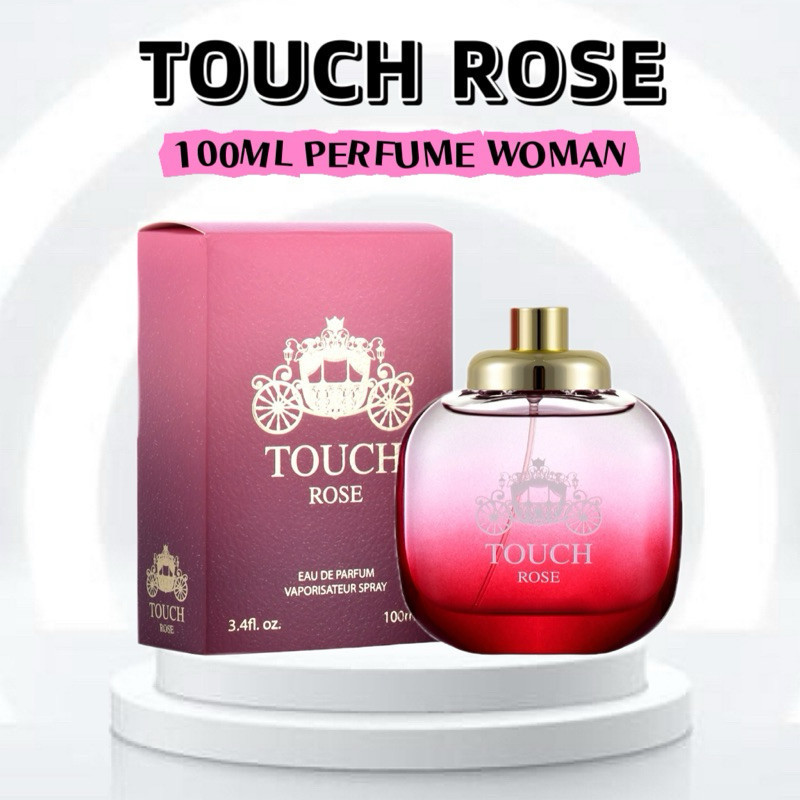 Touch Rose Perfume For Women 100Ml | Shopee Malaysia