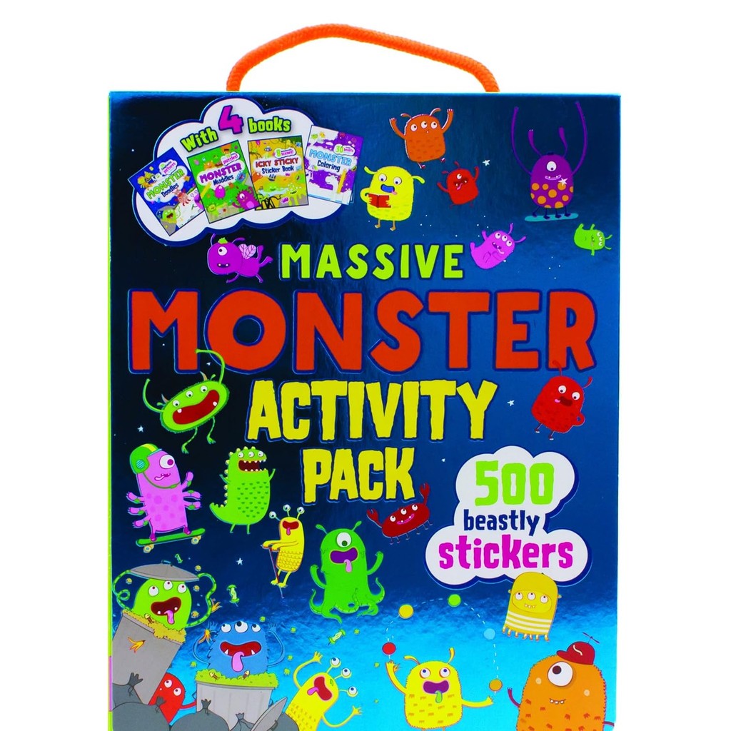 (BBW) MASSIVE MONSTER ACTIVITY PACK : WITH 500 BEASTLY STICKERS (ISBN ...