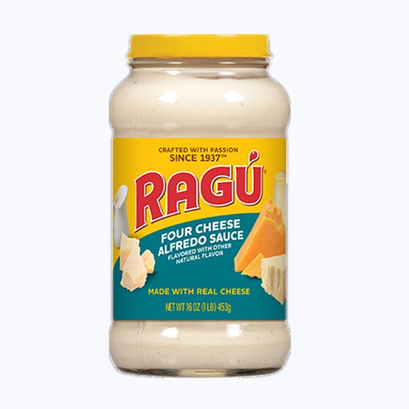 Ragu Cheese Pasta Sauce: Roasted Garlic Parmesan, Double Cheddar ...