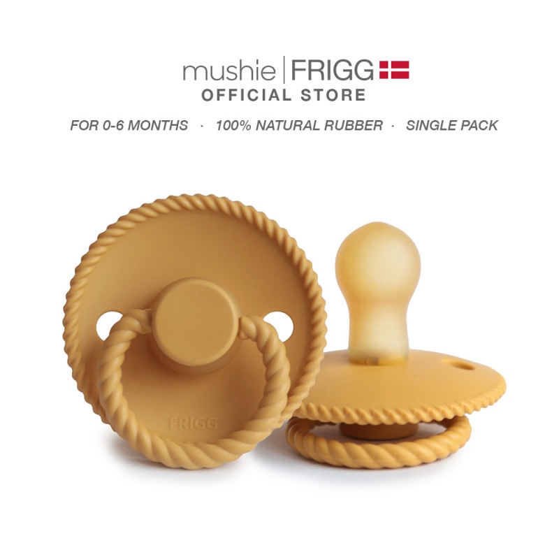 FRIGG Single Pack Rope Rubber Pacifier For 0-6 Months | Shopee Malaysia