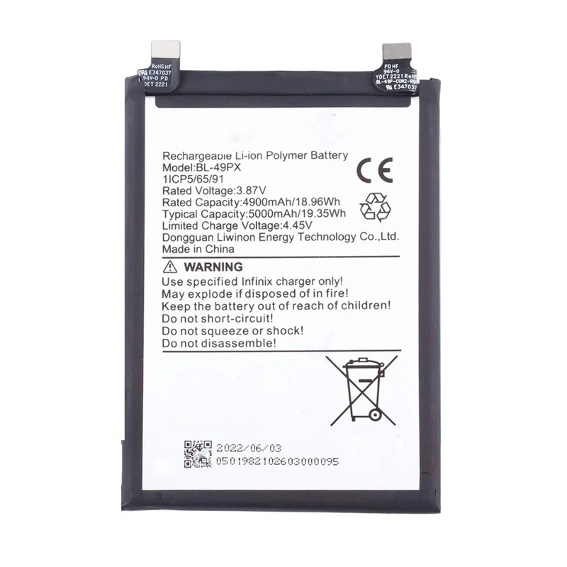 INFINIX ZERO 30(5G) ORIGINAL BATTERY BL49PX | Shopee Malaysia