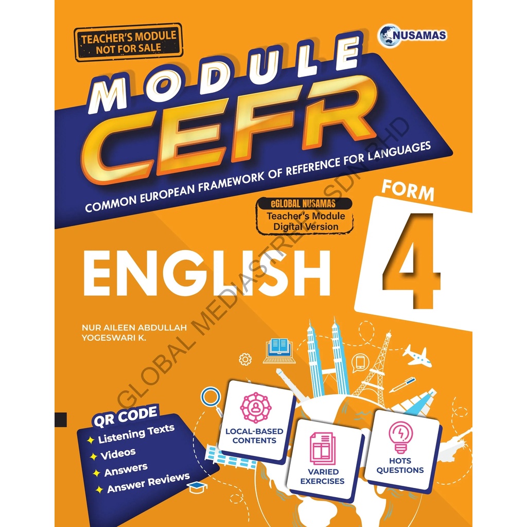 Nusamas: Module CEFR: Bahasa Inggeris + English: Tingkatan + Form 4: ...