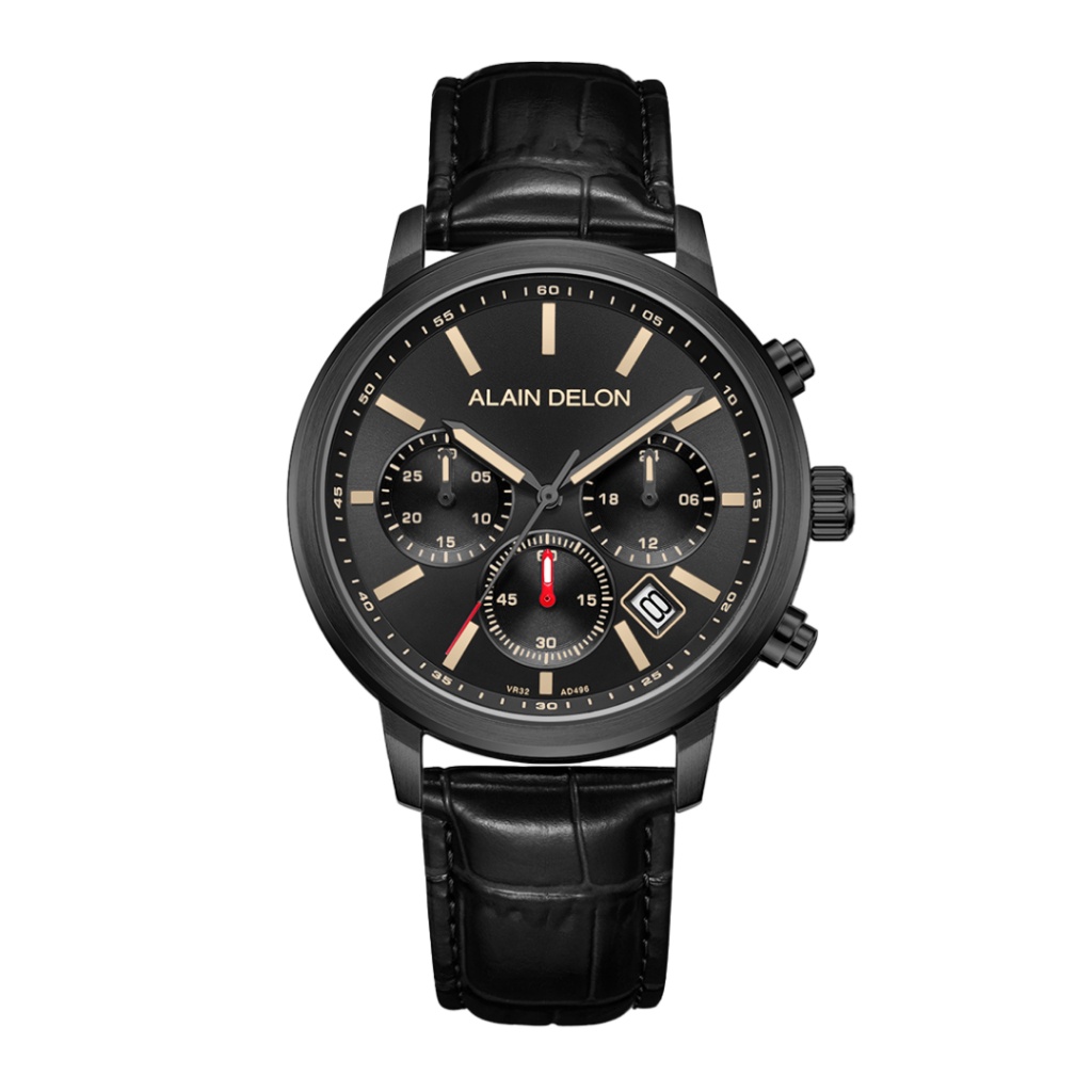 Alain Delon Men Watch Chronograph AD496-1732C | Shopee Malaysia
