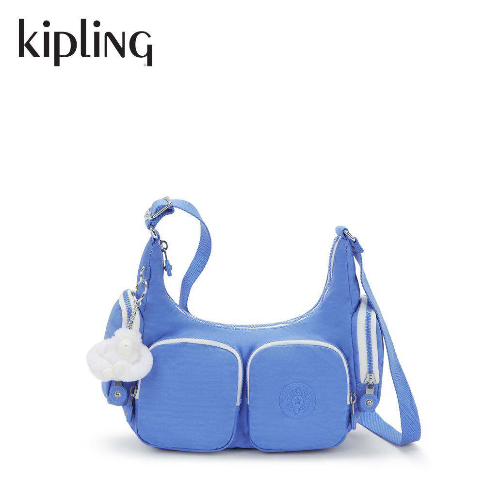 Kipling Rikka S Crossbody Bags Cocktail Blue | Shopee Malaysia