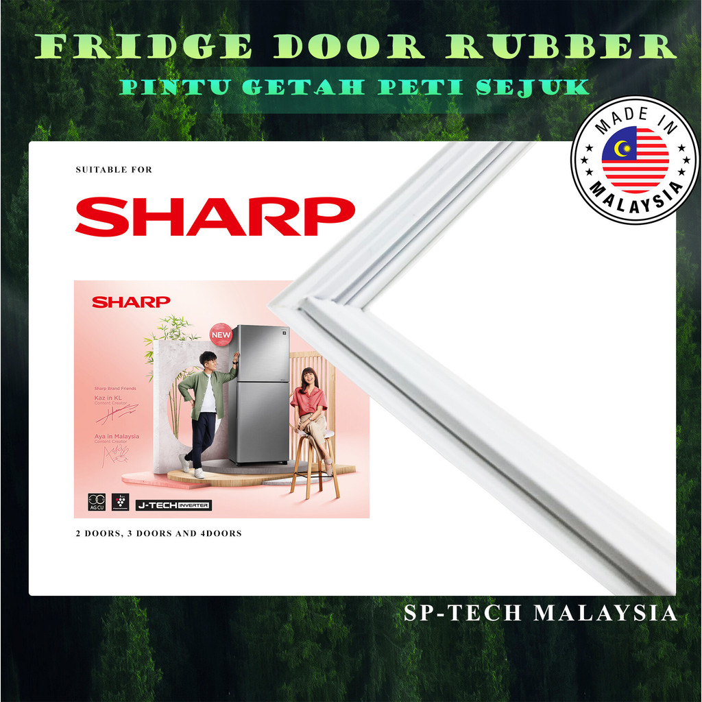 SJ-326MSS SHARP FRIDGE DOOR RUBBER SEAL PINTU GETAH PETI SEJUK PETI AIS ...