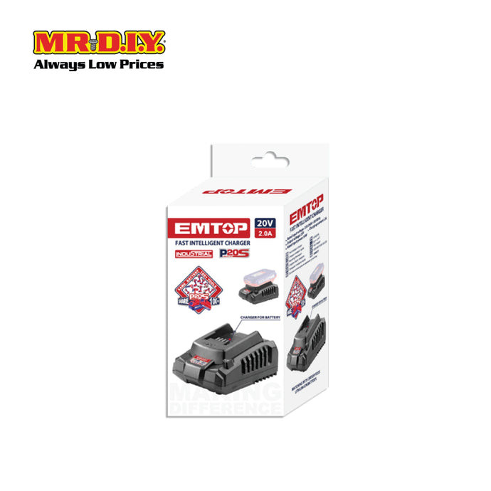 EMTOP Lithium-Ion Battery Charger & Pack | Shopee Malaysia